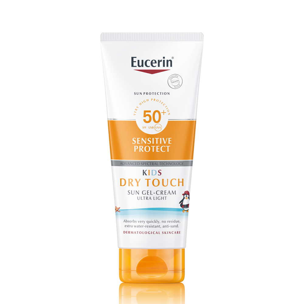 Eucerin Sensitive Protect Kids Dry Touch Sun Gel-Cream SPF50 ...