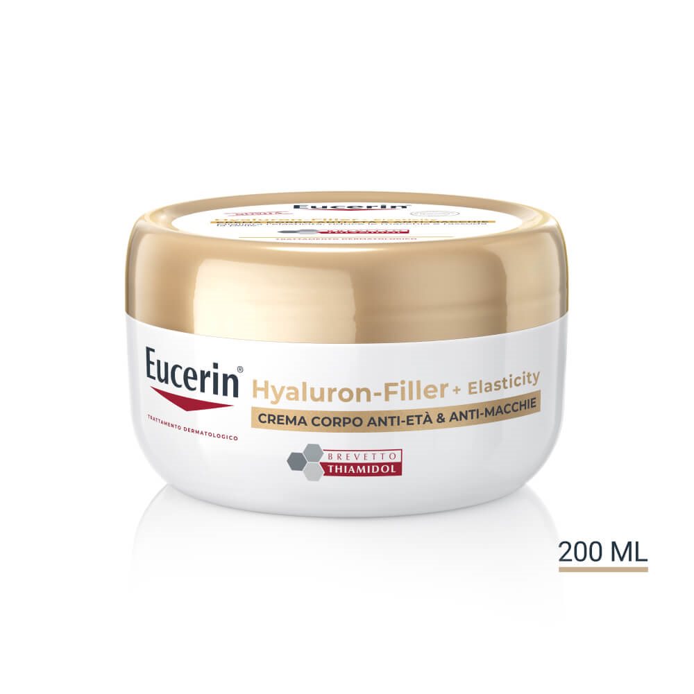 Eucerin Hyaluron-Filler + Elasticity Crema Corpo Anti-età & Anti-macchie
