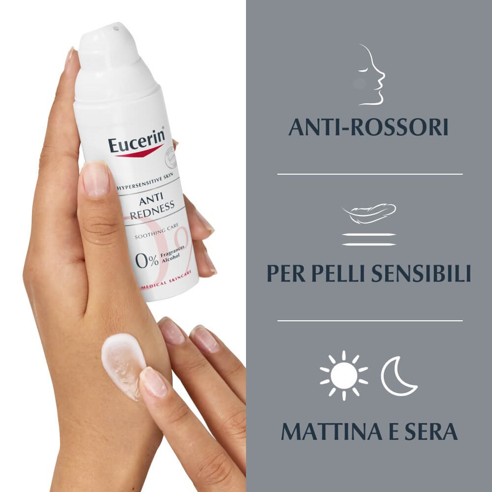 Eucerin: Pelle ipersensibile | Eucerin ANTI-ROSE Trattamento Lenitivo ...