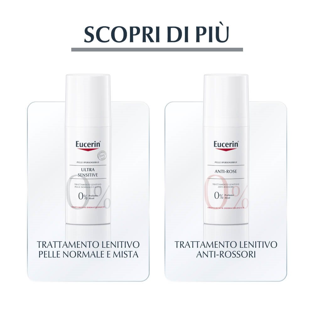 Eucerin: Hypersensitive skin | Eucerin UltraSENSITIVE Trattamento ...