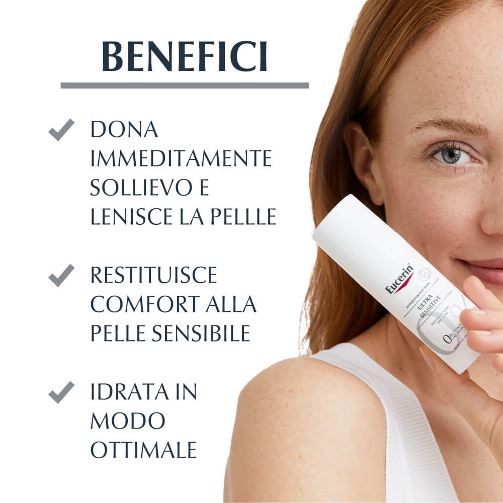 Eucerin: Hypersensitive skin | Eucerin UltraSENSITIVE Trattamento ...