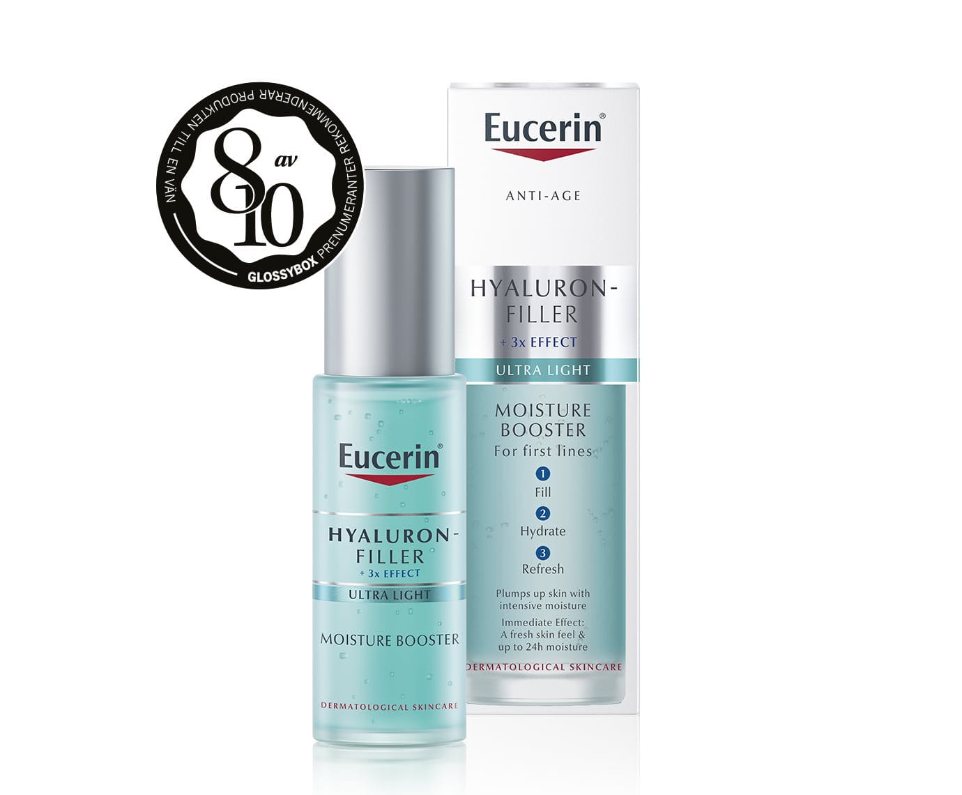 Hyaluron-Filler Day SPF 30 | Anti-age dagcreme med högt solskydd| Eucerin