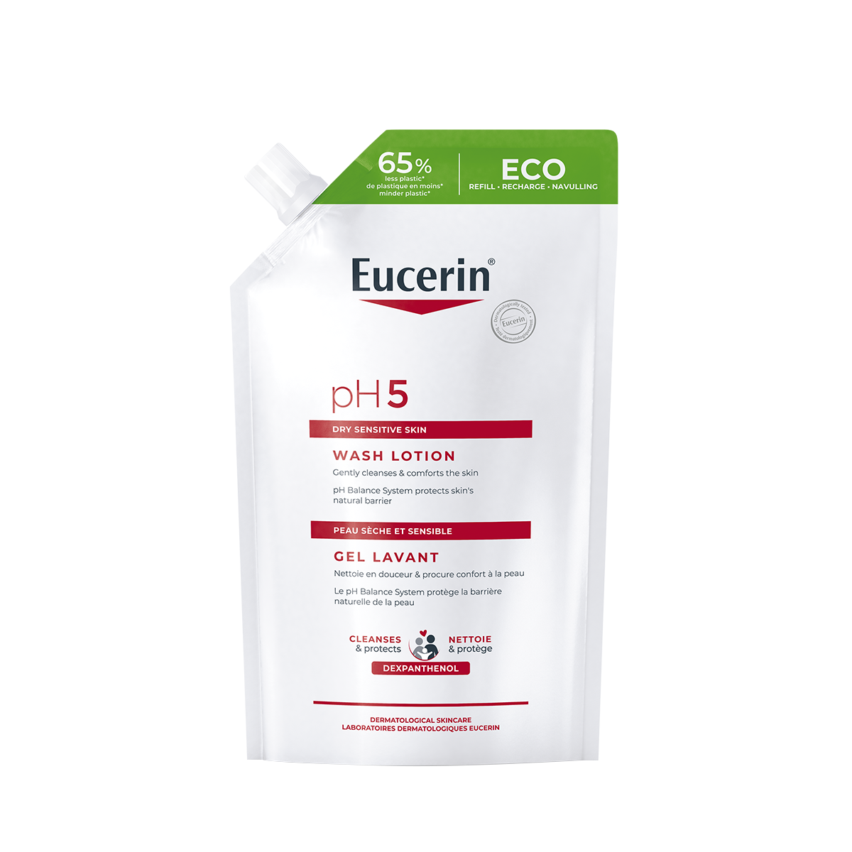 Eucerin pH5 VERY DRY SENSITIVE SKIN WASHLOTION 400 ML REFILL
