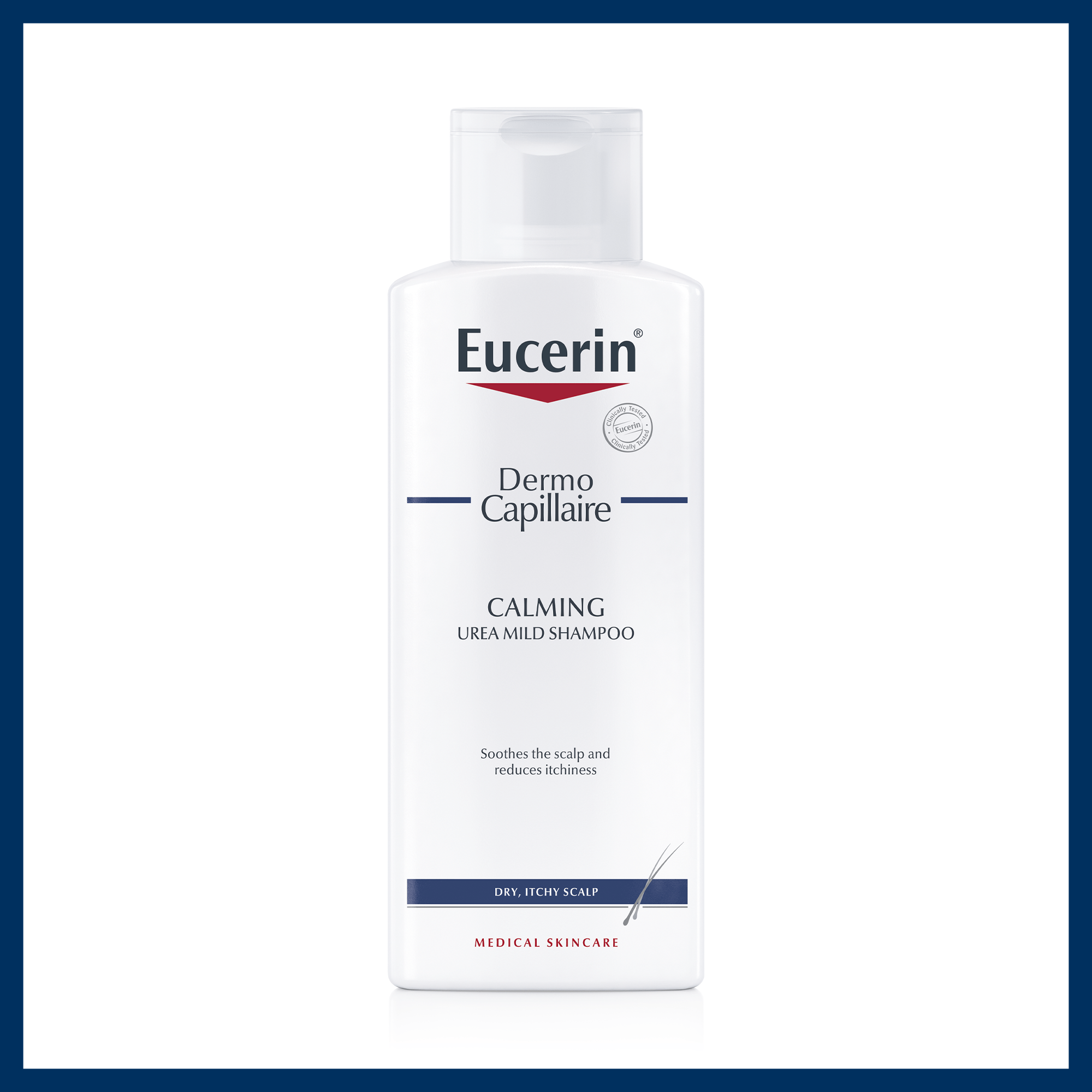 DermoCapillaire Calming Urea Shampoo Ι Dry, itchy scalp | Eucerin