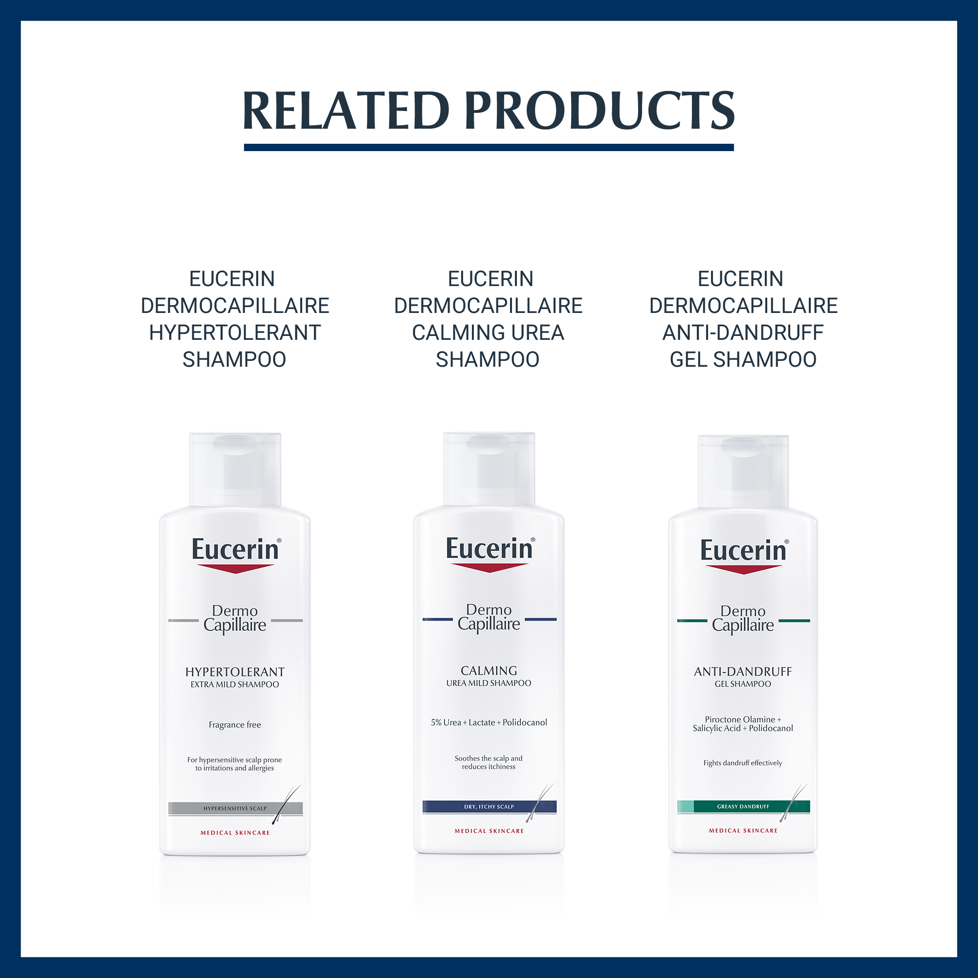 DermoCapillaire pH5 Mild Shampoo Ι Sensitive scalp | Eucerin