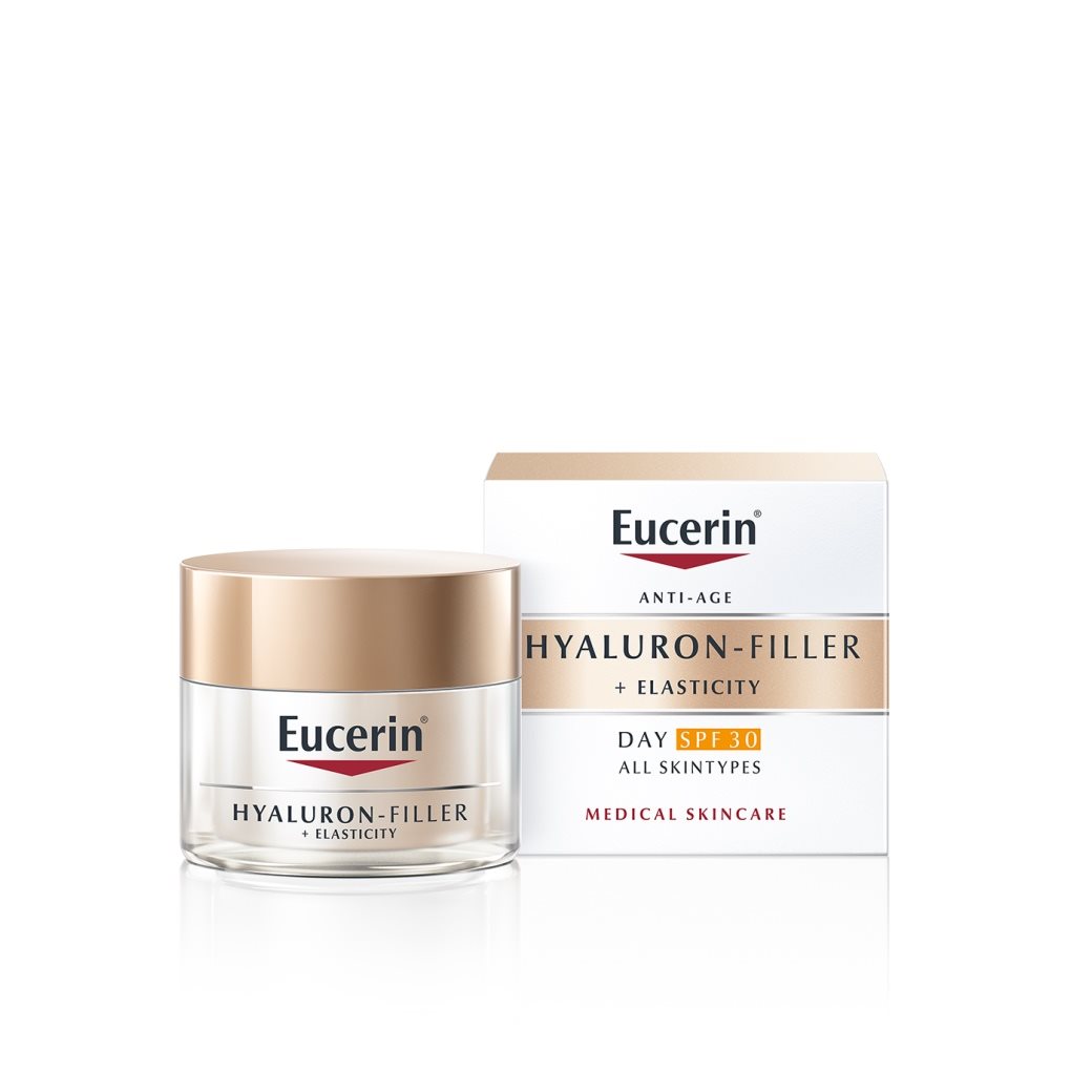Hyaluron-Filler + Elasticity Day SPF 30 | cream for mature skin | Eucerin