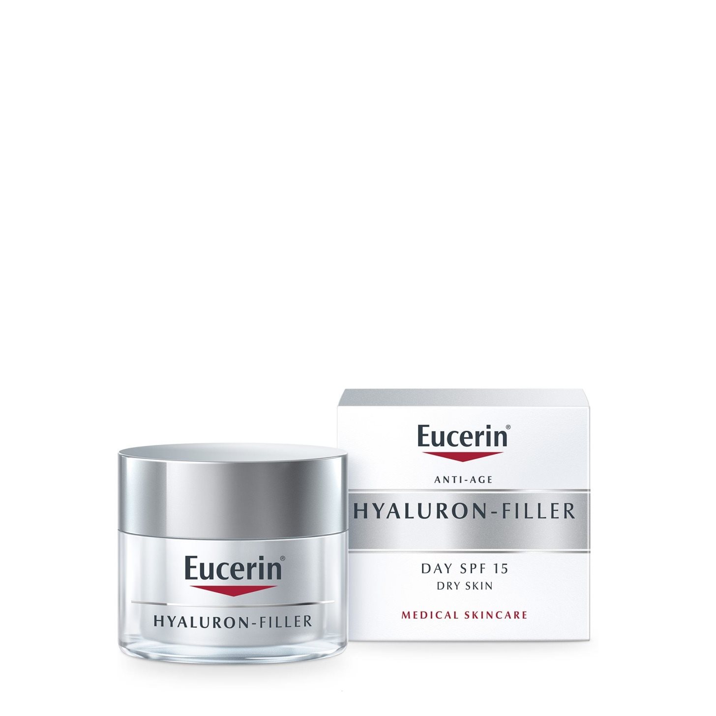 Hyaluron-Filler Day SPF 15 for dry skin|anti-aging cream | Eucerin