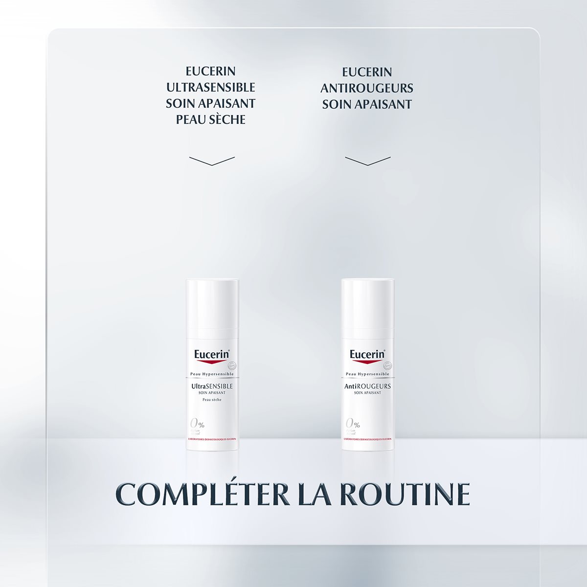EUCERIN: Peau Hypersensible | UltraSENSIBLE Soin Apaisant Peau Normale ...