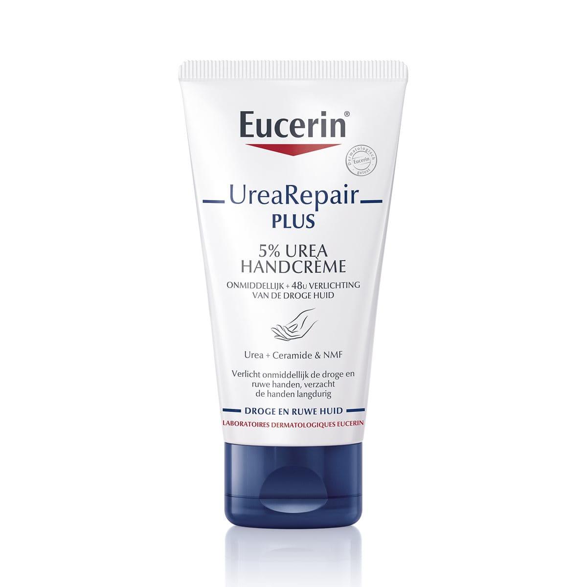 UreaRepair PLUS 5% Urea Handcrème | voor droge, ruwe handen | Eucerin