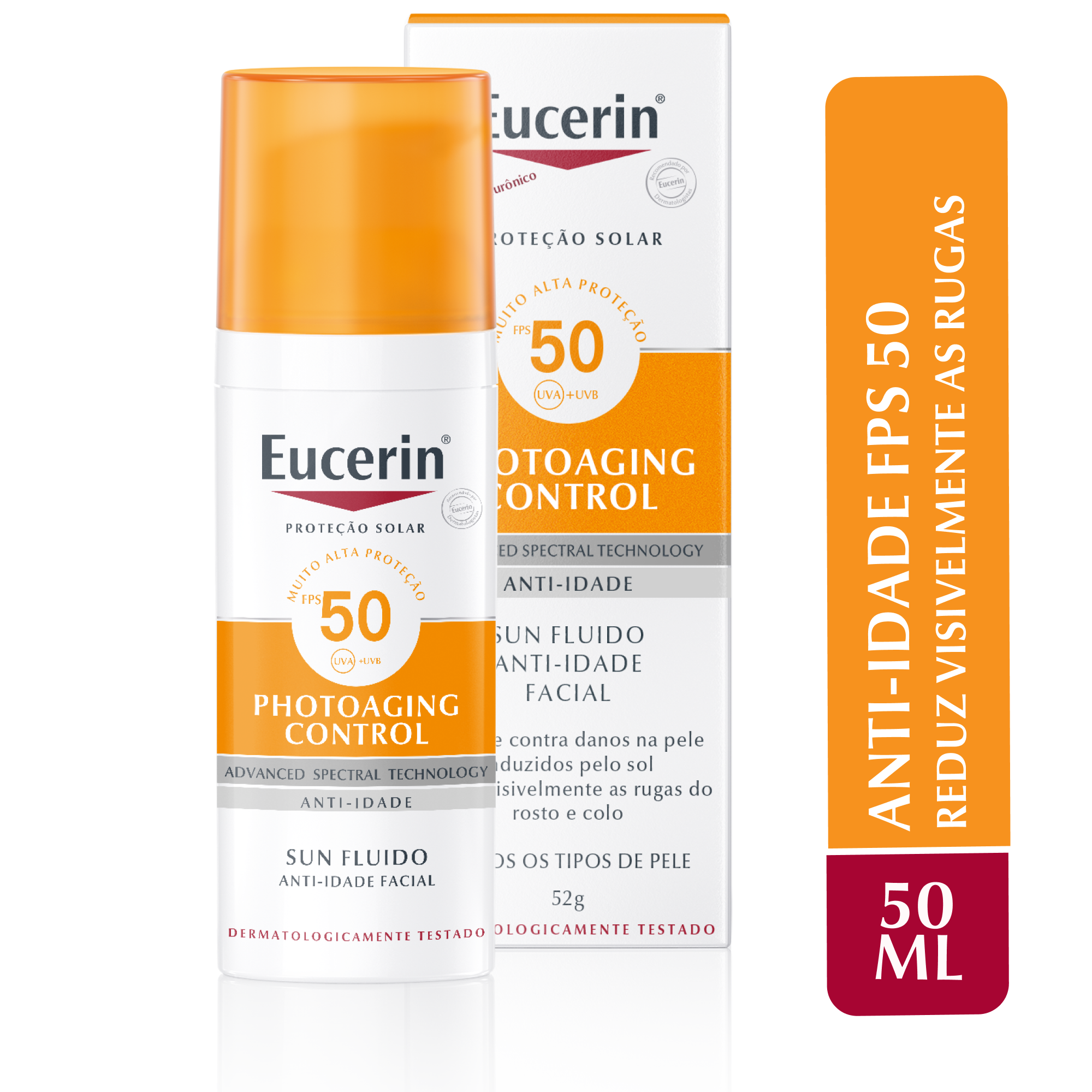 Eucerin Sun Photoaging Control Gel Creme Facial FPS 50 50ml