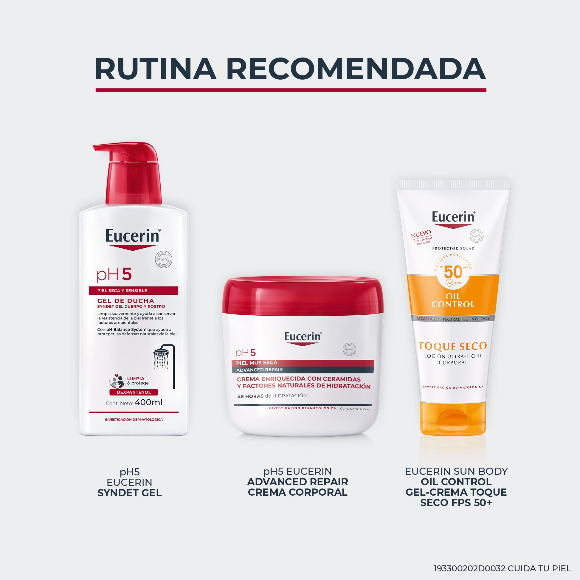 pH5 syndet Gel | Limpiador para piel seca y sensible | Eucerin