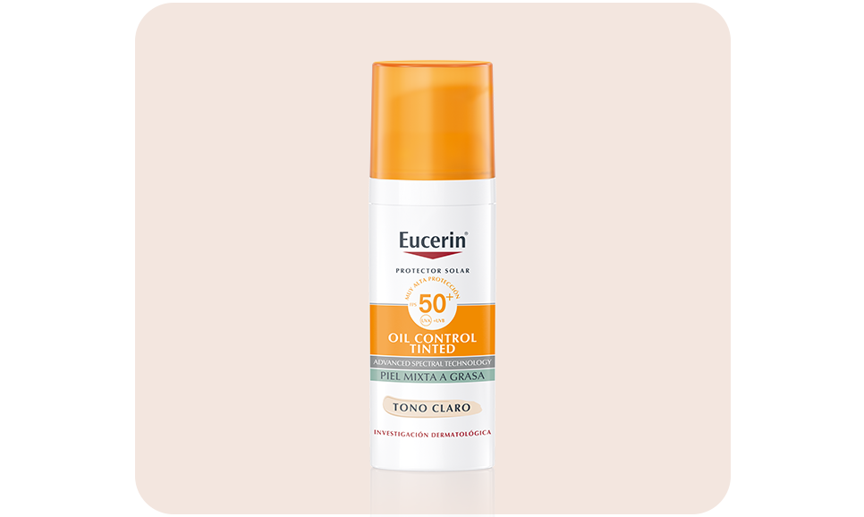 Protectores solares con color