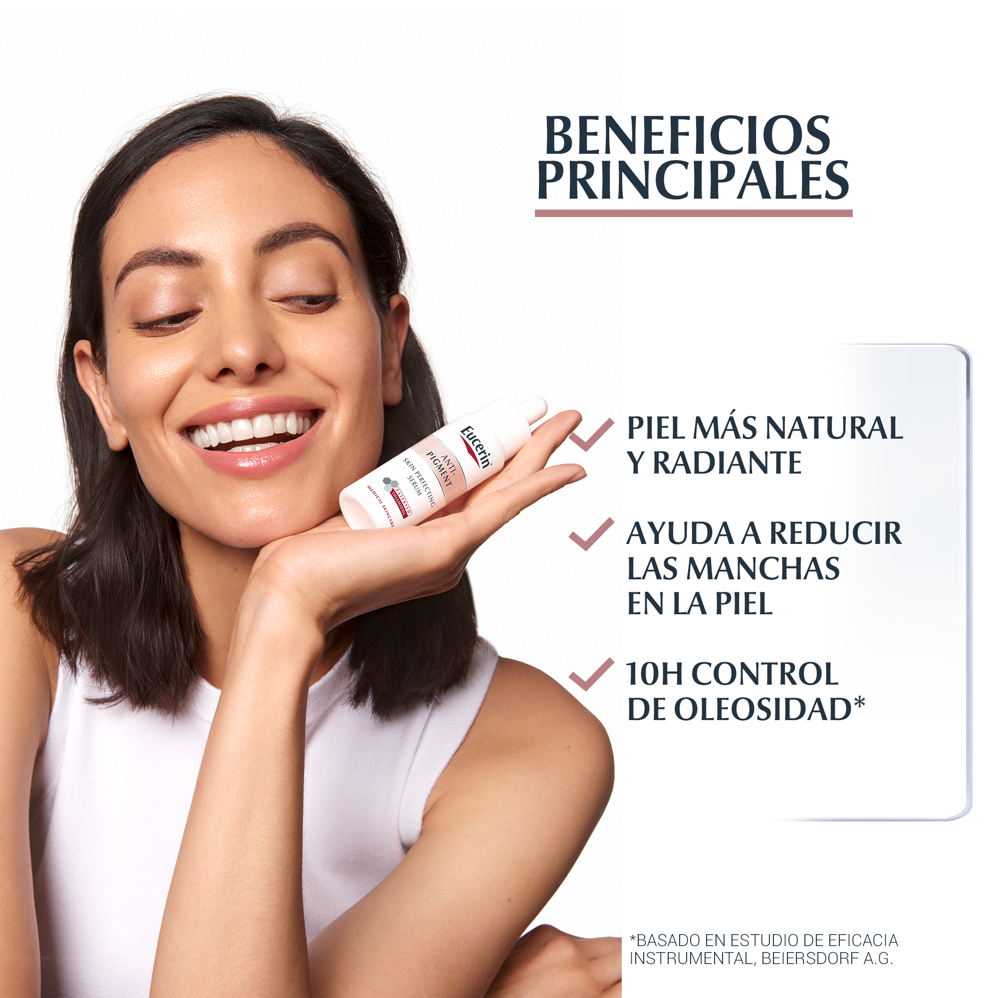 Ultra Light Serum / para una piel uniforme y radiante / Eucerin Anti ...