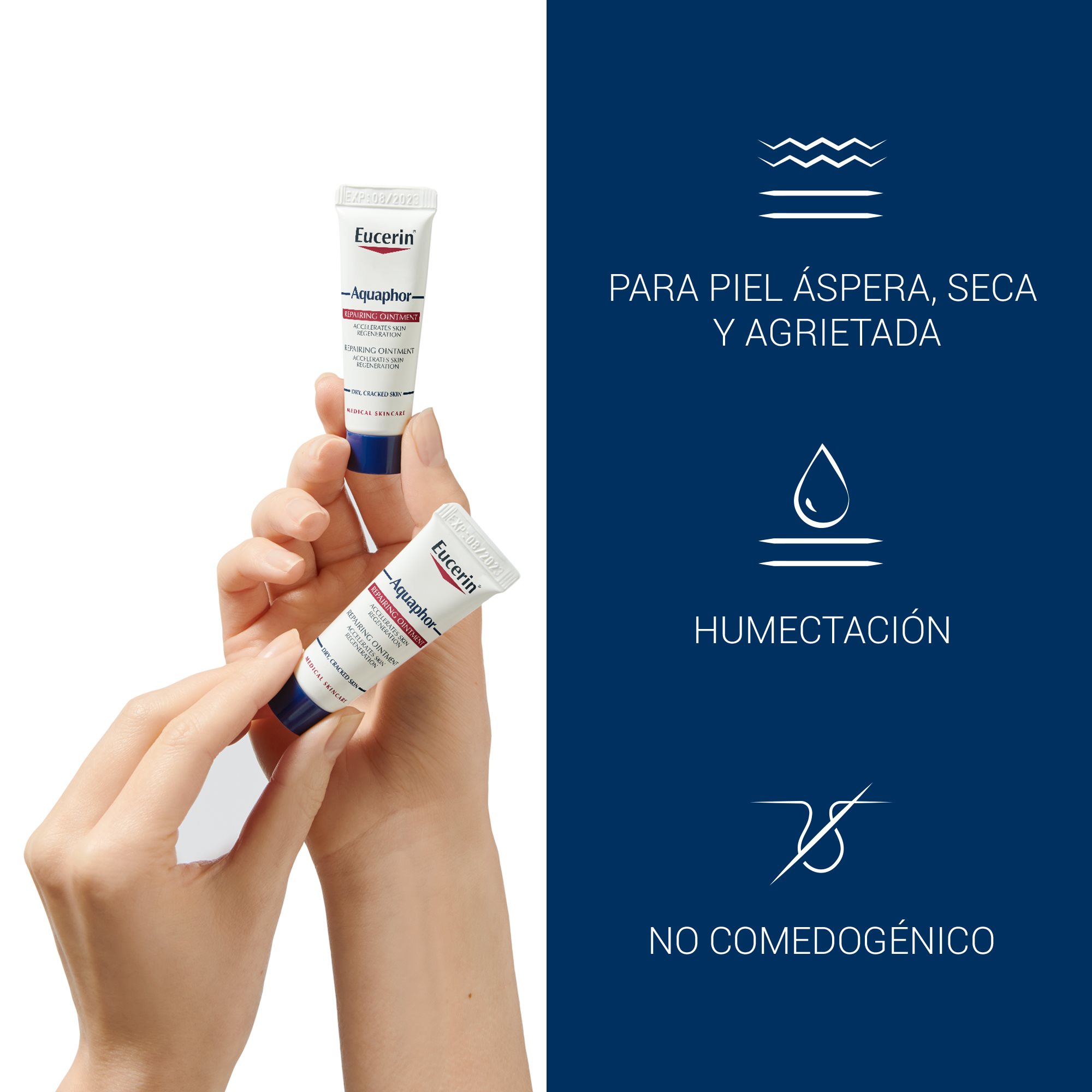 Aquaphor Ungüento Reparadora 2x10 ml | Eucerin
