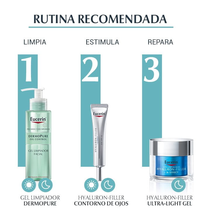 Gel Ultra-Light Hyaluron-Filler Daily Booster Hydrating + Repair | Eucerin