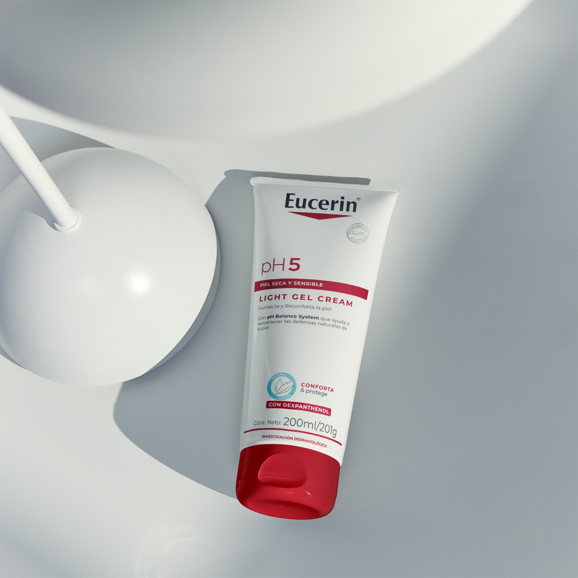 Eucerin pH5 Gel Cream 200ml | Light Gel Cream para piel seca y sensible.