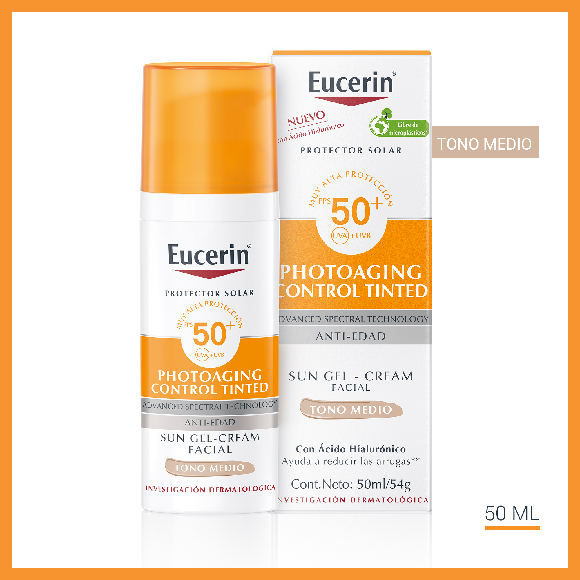 Sun Photoaging Control Tono Medio FPS50+ | Protección solar | Eucerin Chile
