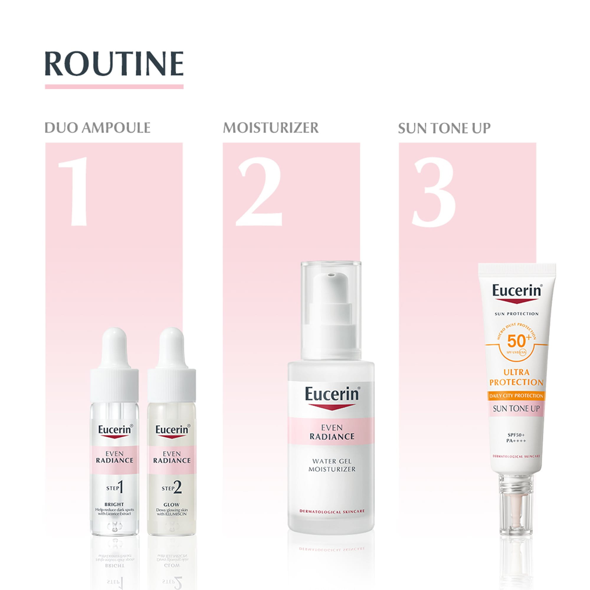 Eucerin Sun Tone-Up SPF 50 - Facial Sunscreen for All Skin Types