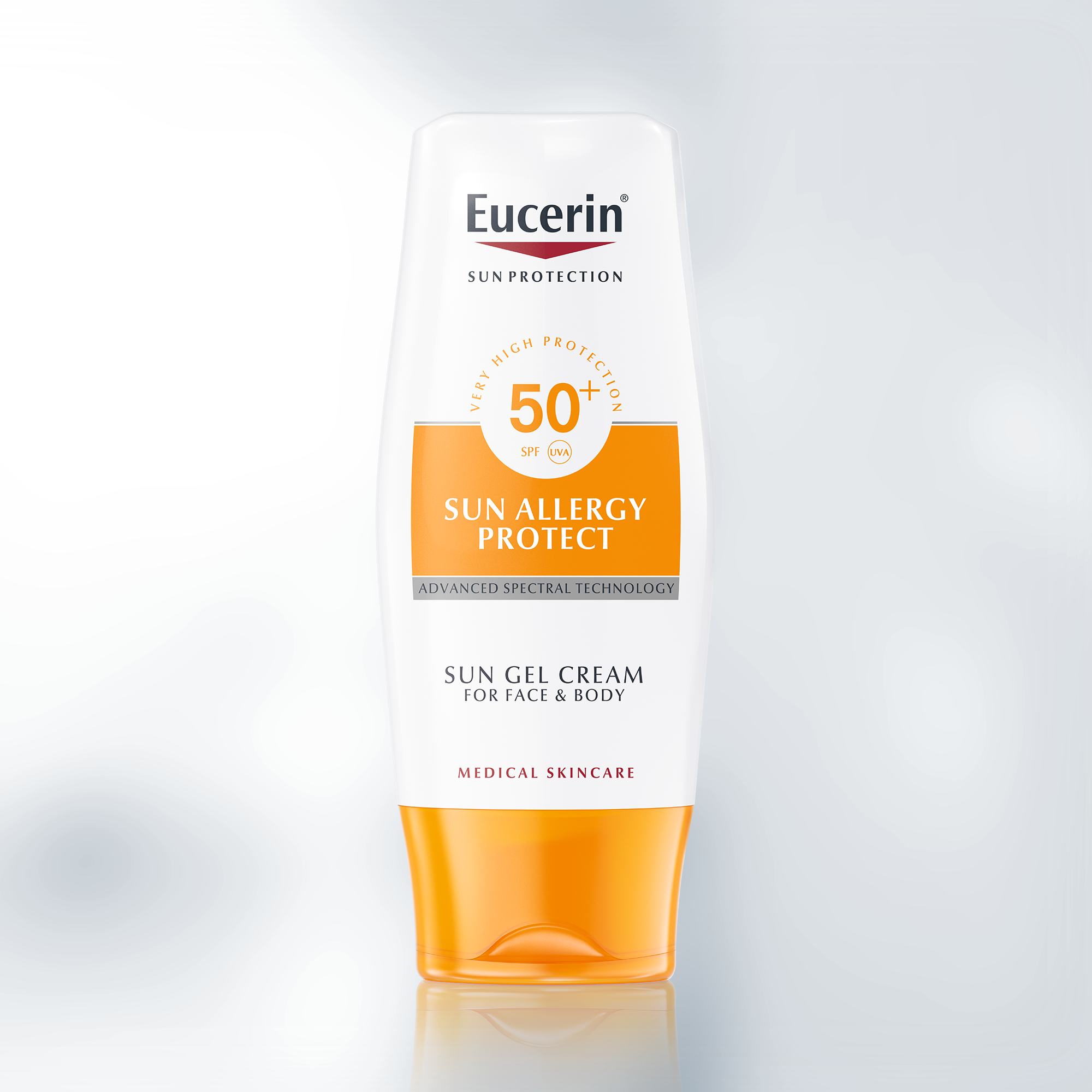 Eucerin: Sol | Creme-Gel Solar Protecção Alergias FPS 50 | Protector Solar