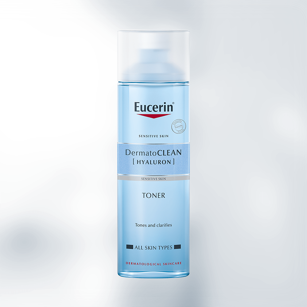 DermatoCLEAN [HYALURON] Toner| for all skin types | Eucerin