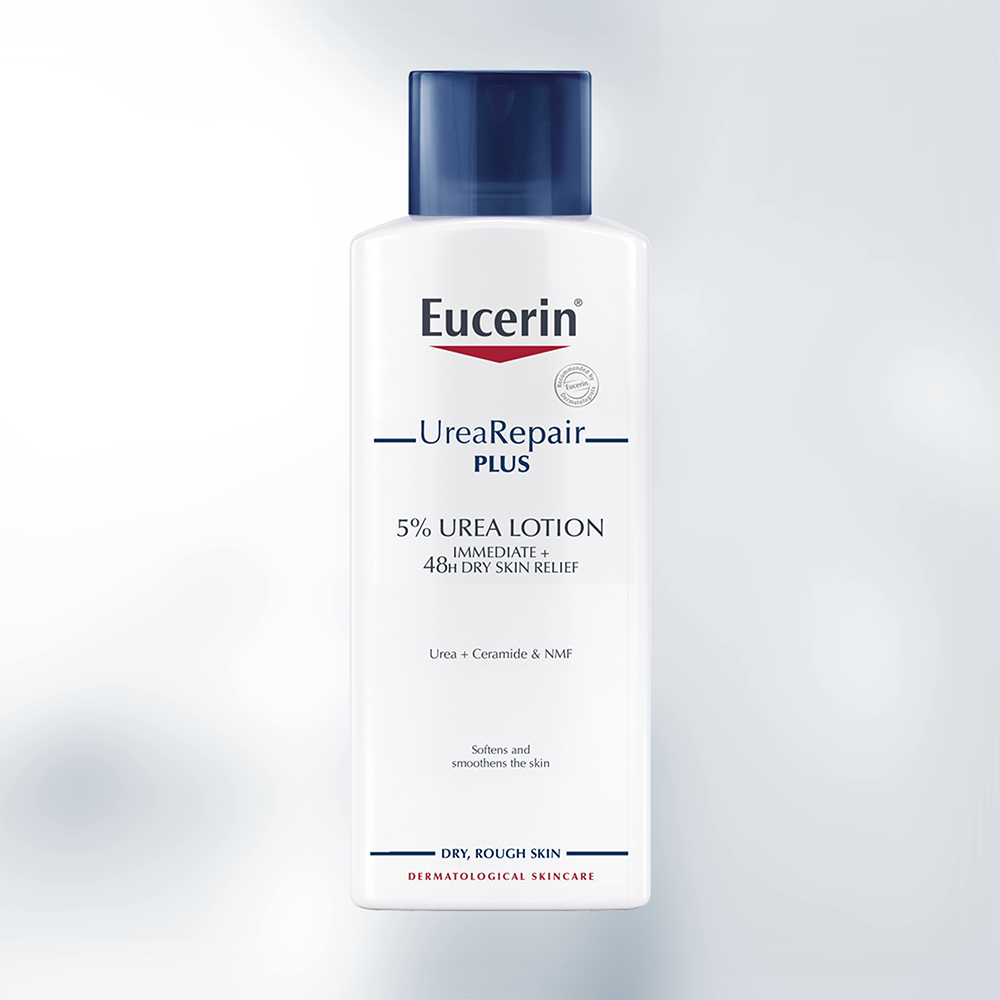 Eucerin 5% urea lotion - moisturising for dry skin | Eucerin