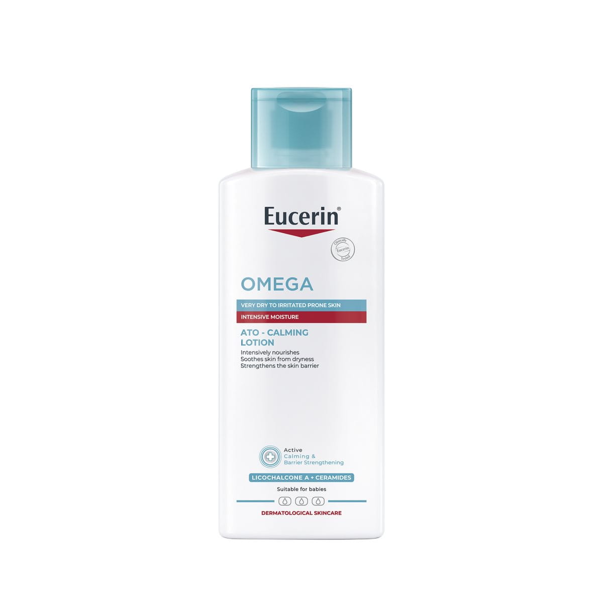 Eucerin OMEGA ATO-CALMING LOTION 250 ML (สูตรที่มีขายเฉพาะในโรงพยาบาล ...