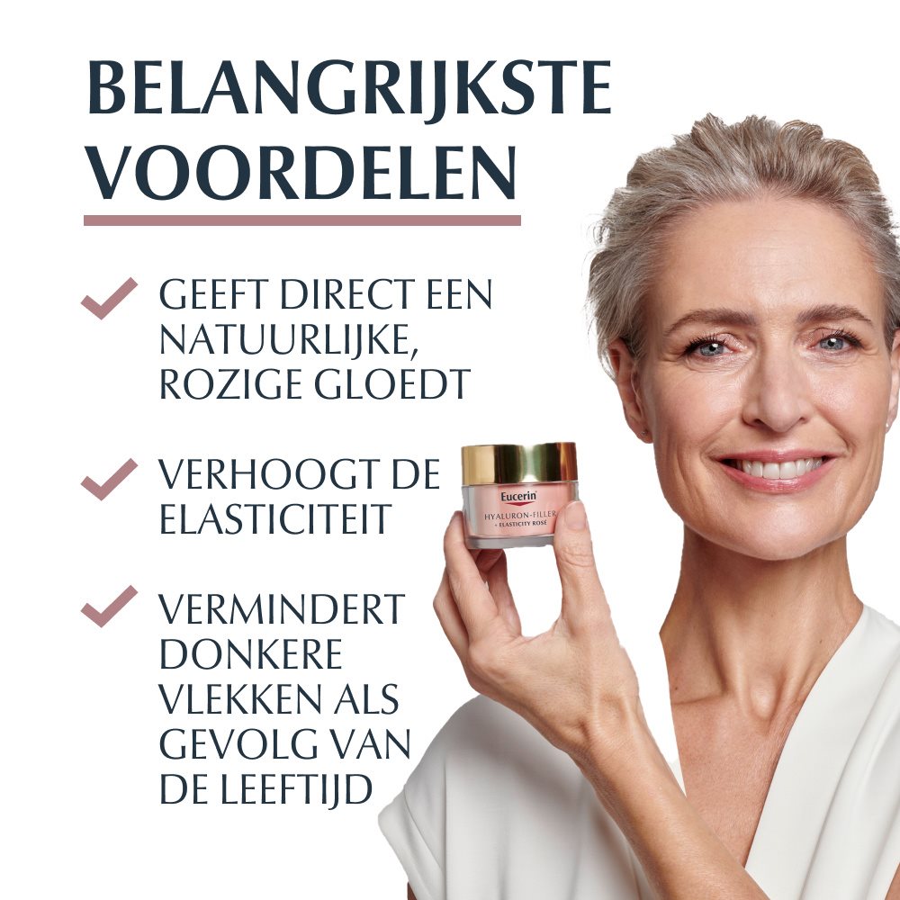 Hyaluron Dagcrème Rose SPF30 / alle huidtypen / Hyaluron Filler ...