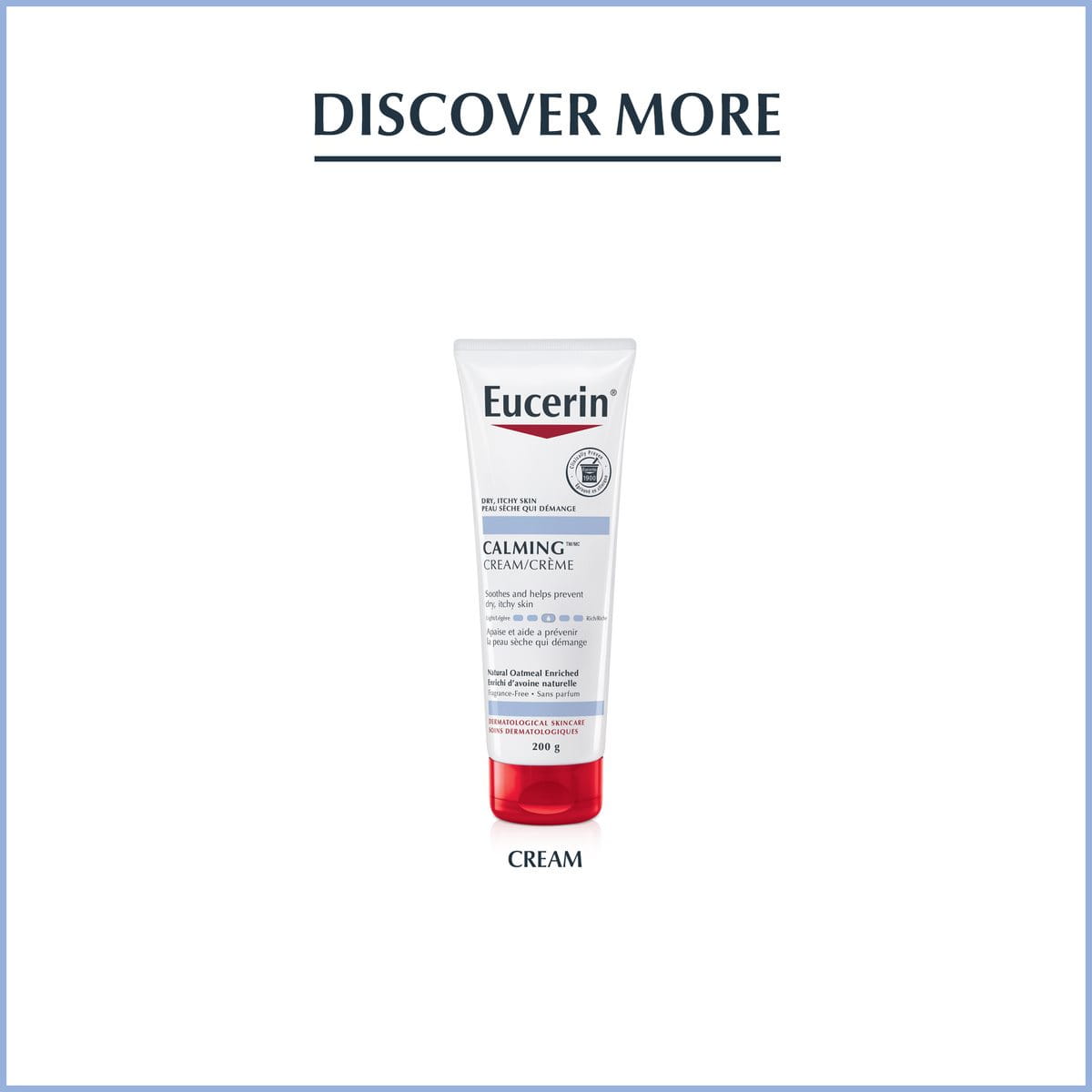 Eucerin Calming Lotion Intensive Itch Relief — For Dry Itchy Skin