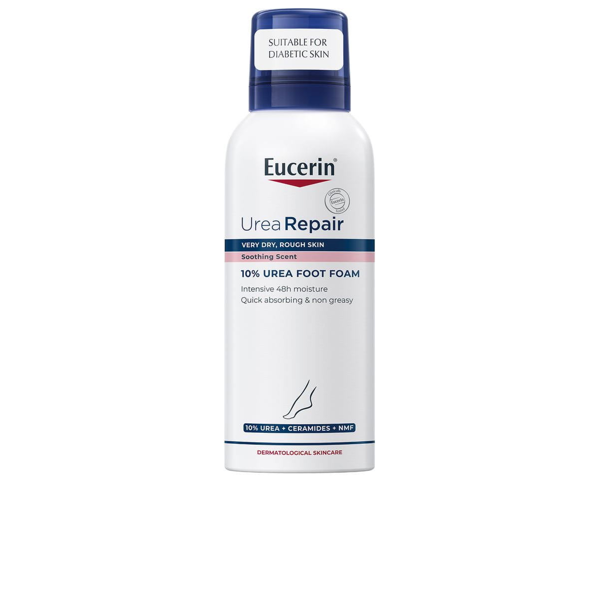 UreaRepair Foot Foam for Dry & Rough Feet | Eucerin