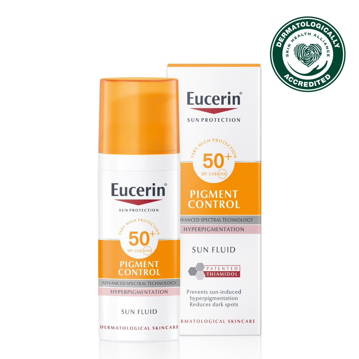 Sun Fluid Pigment Control SPF 50 Sun Protection | Eucerin UK