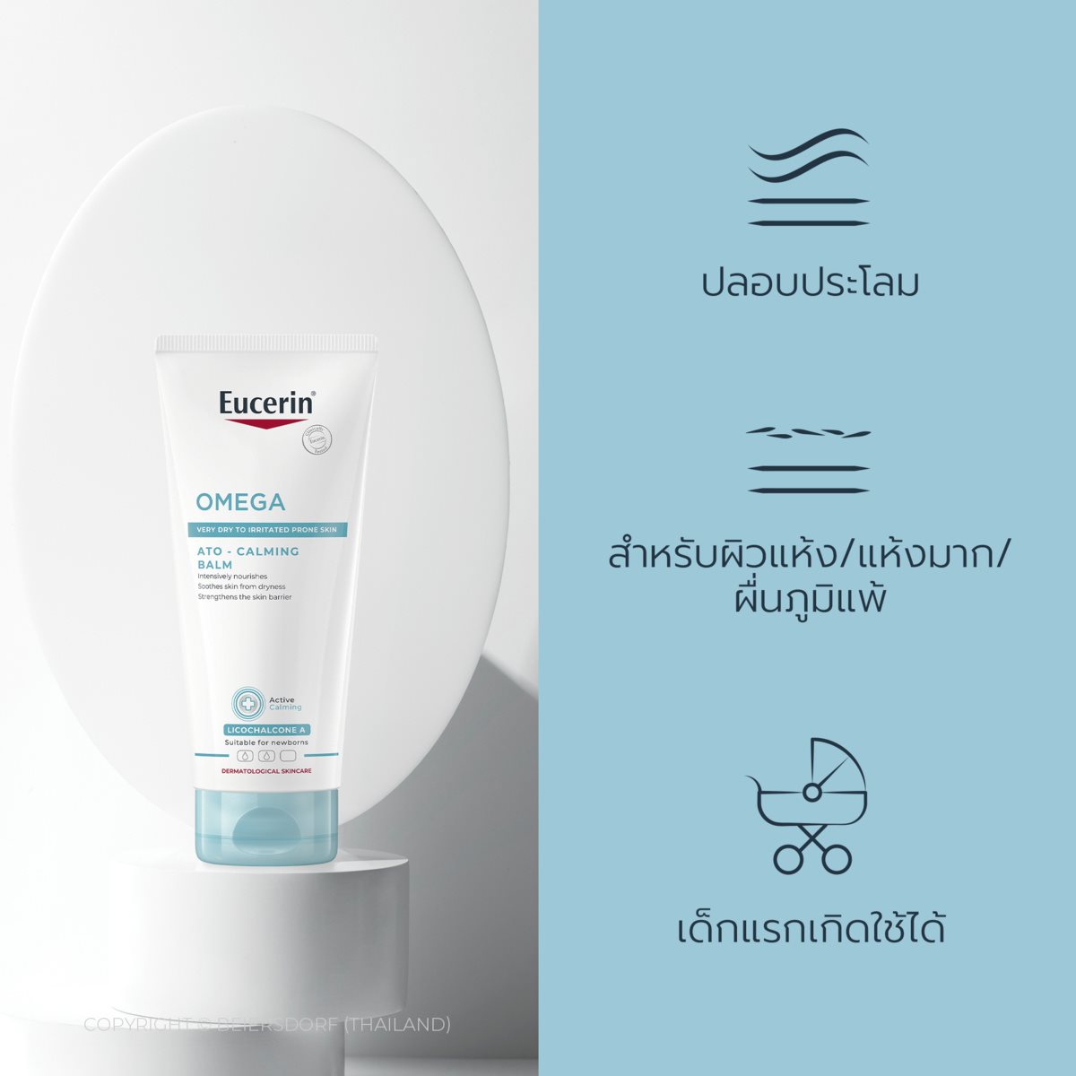 Eucerin OMEGA BALM LIGHT TEXTURE 200 ML