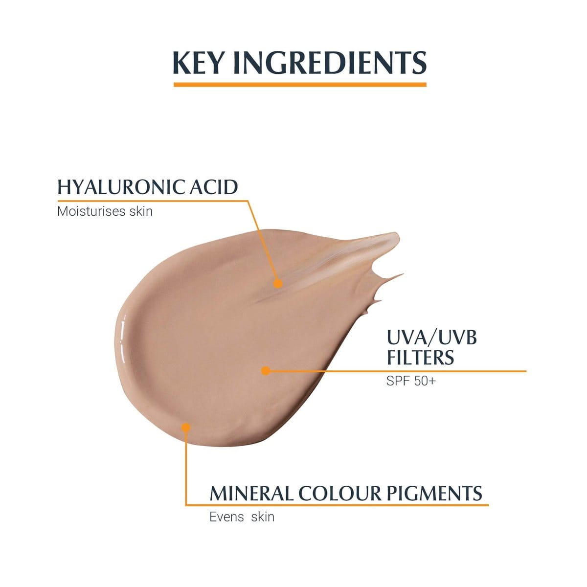 Sun protection / with tinted photoaging control / with SPF 50+