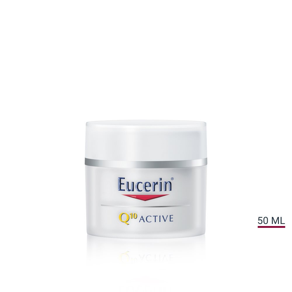 Eucerin Q10 ACTIVE Day Cream for dry, sensitive skin with coenzyme Q10 ...