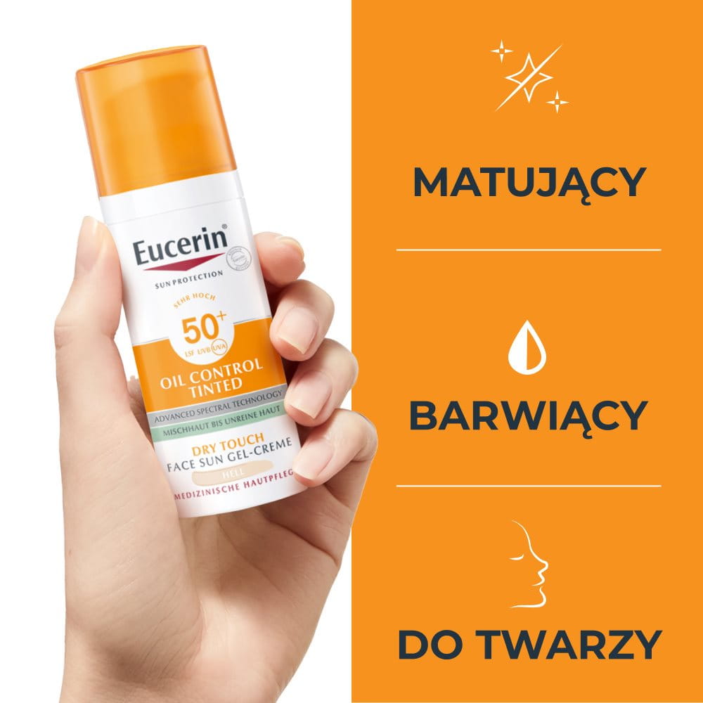 Sun Protection | Eucerin Oil Control SPF 50+ żel-krem ochronny barwiący ...