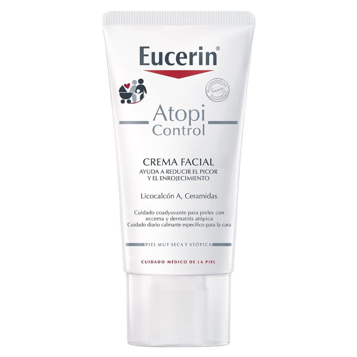 Eucerin: AtopiControl | Crema Facial | Piel seca e irritable