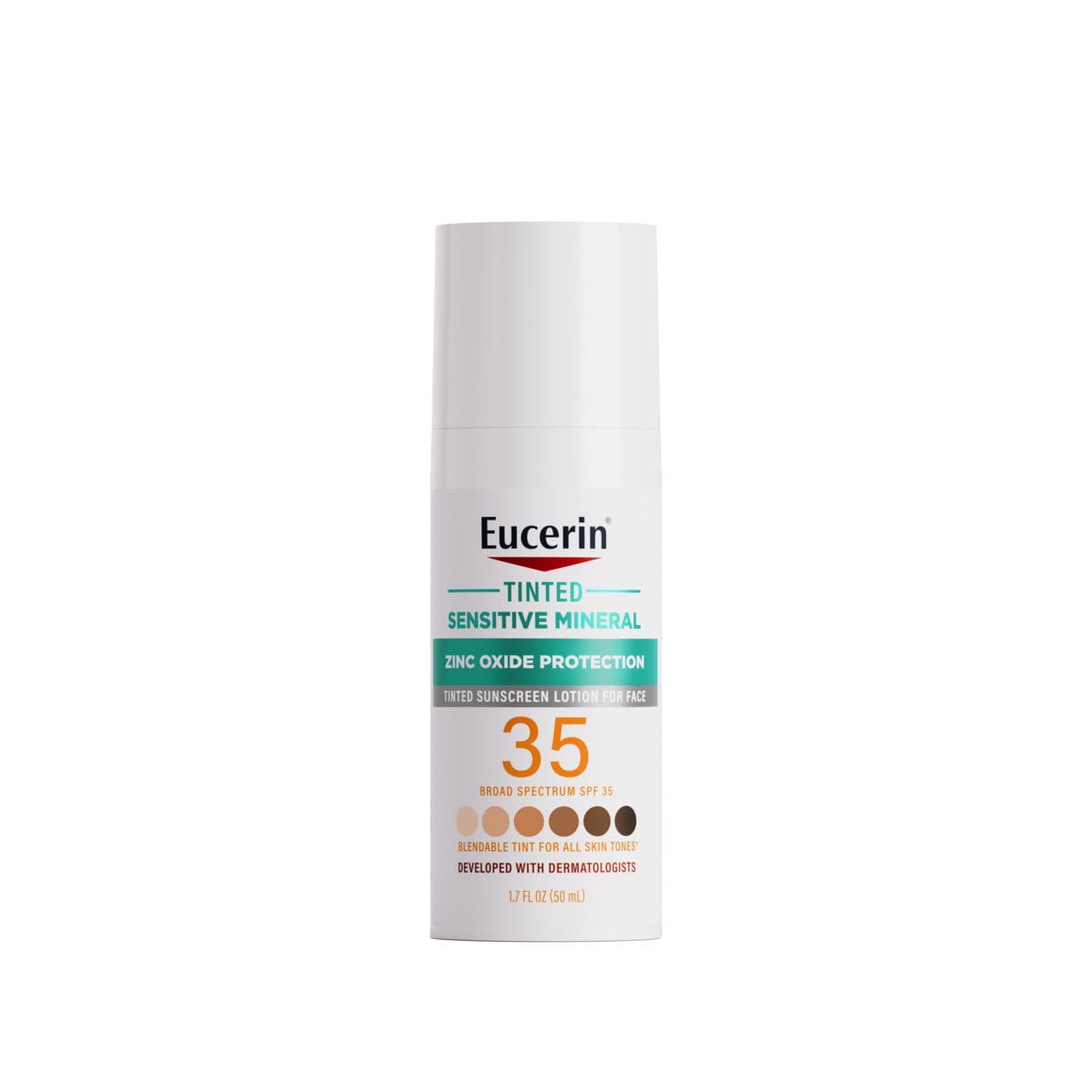 Tinted Mineral Face Sunscreen Lotion SPF 50 - Eucerin Sun