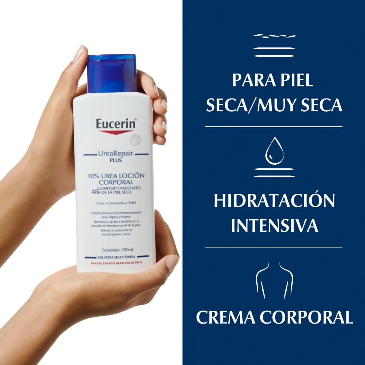 Loción Hidratante 10% Urea Para Piel Seca UreaRepair | Eucerin