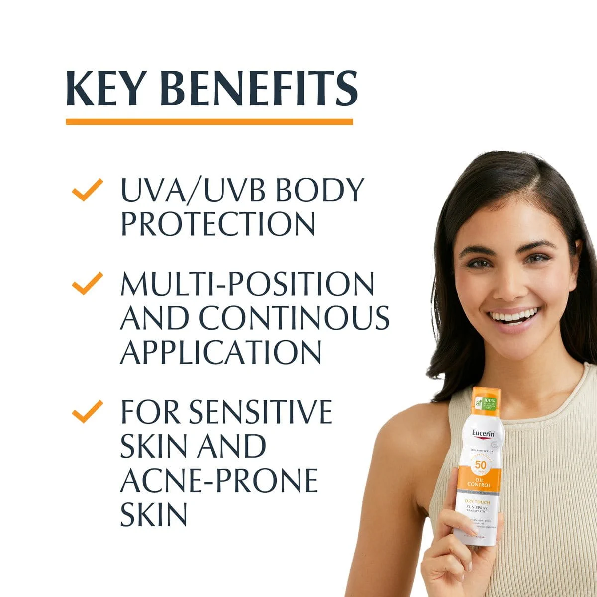 Sun Spray Transparent Dry Touch Sensitive Protect SPF 50 | sunscreen ...