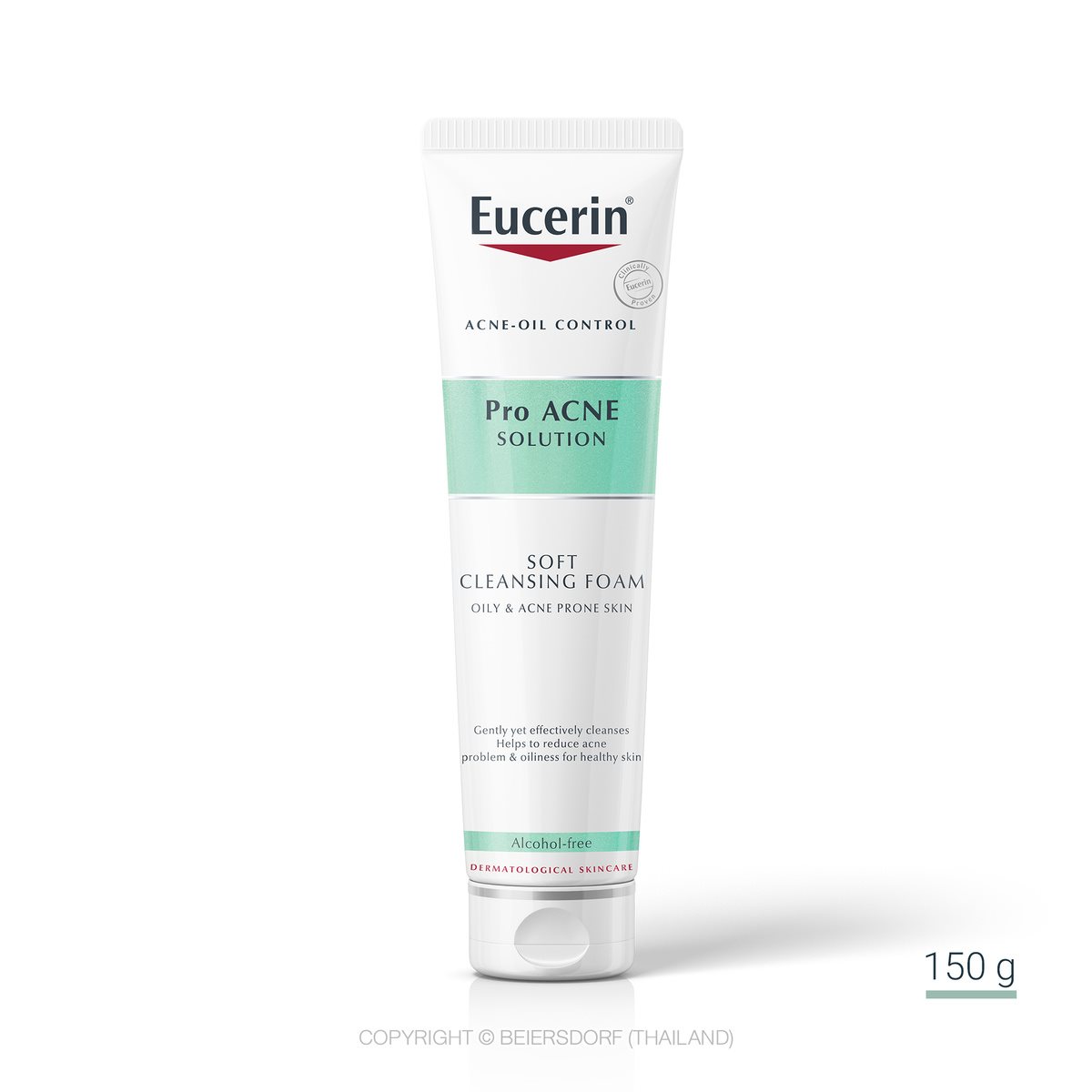 Pro ACNE SOLUTION SOFT CLEANSING FOAM โฟมล้างหน้าสำหรับคนเป็นสิว | Eucerin