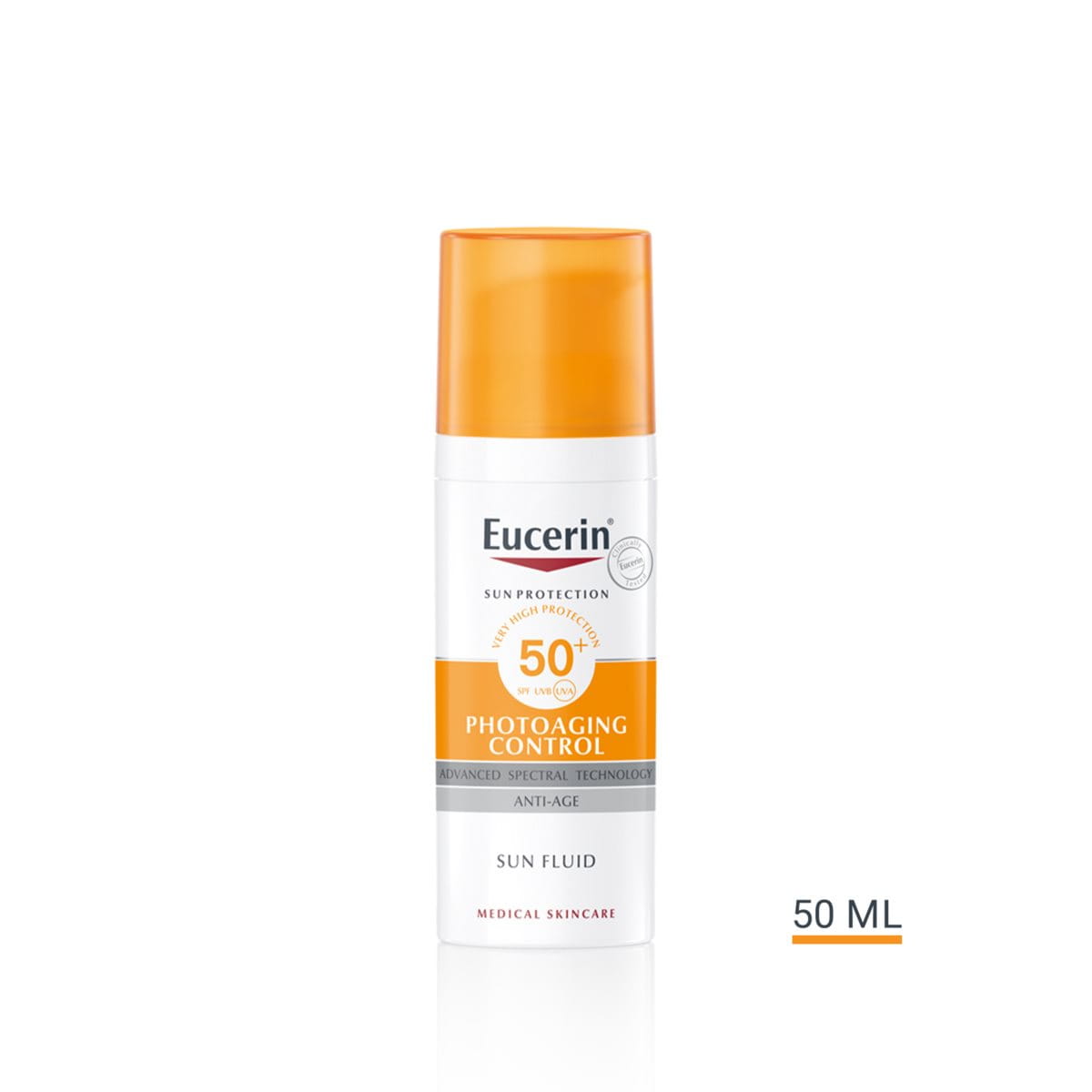 Sun Fluid Photoaging Control SPF 50 | Anti-age sunscreen for face | Eucerin