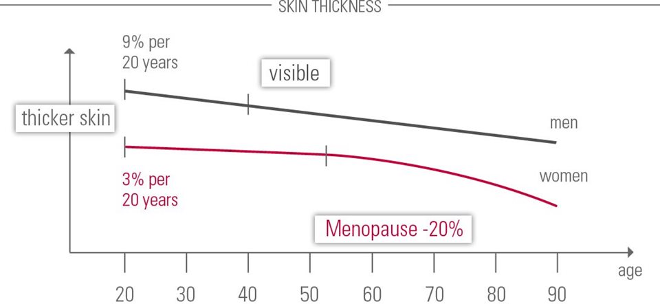 Eucerin: About skin | The difference between male and female skin