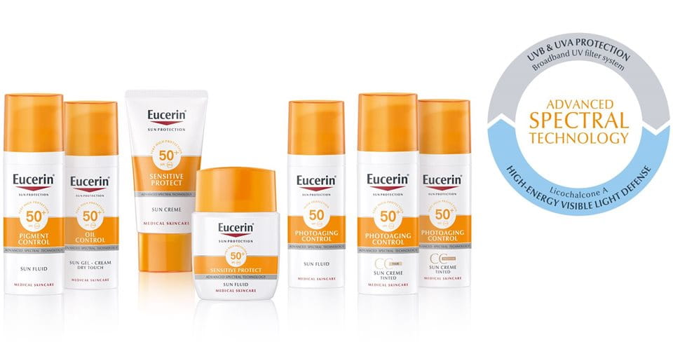 Sun protection | for facial skin | Eucerin