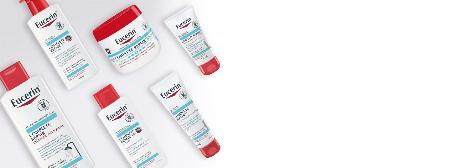 Eucerin Complete Repair — Immediate Relief for Dry Skin