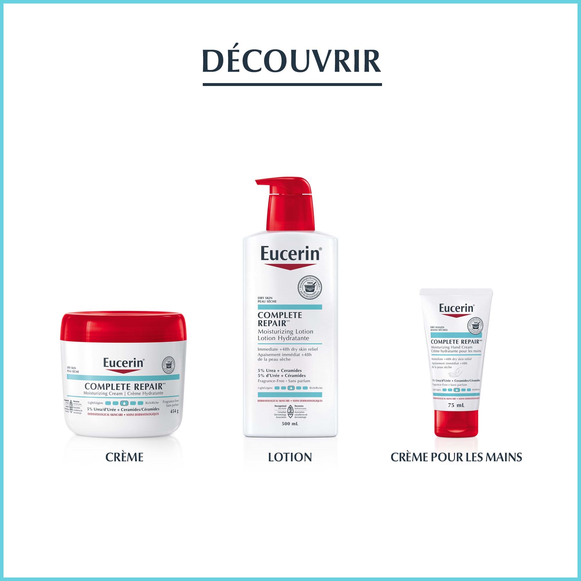 Eucerin : Peau sèche | Nettoyant Complete Repair