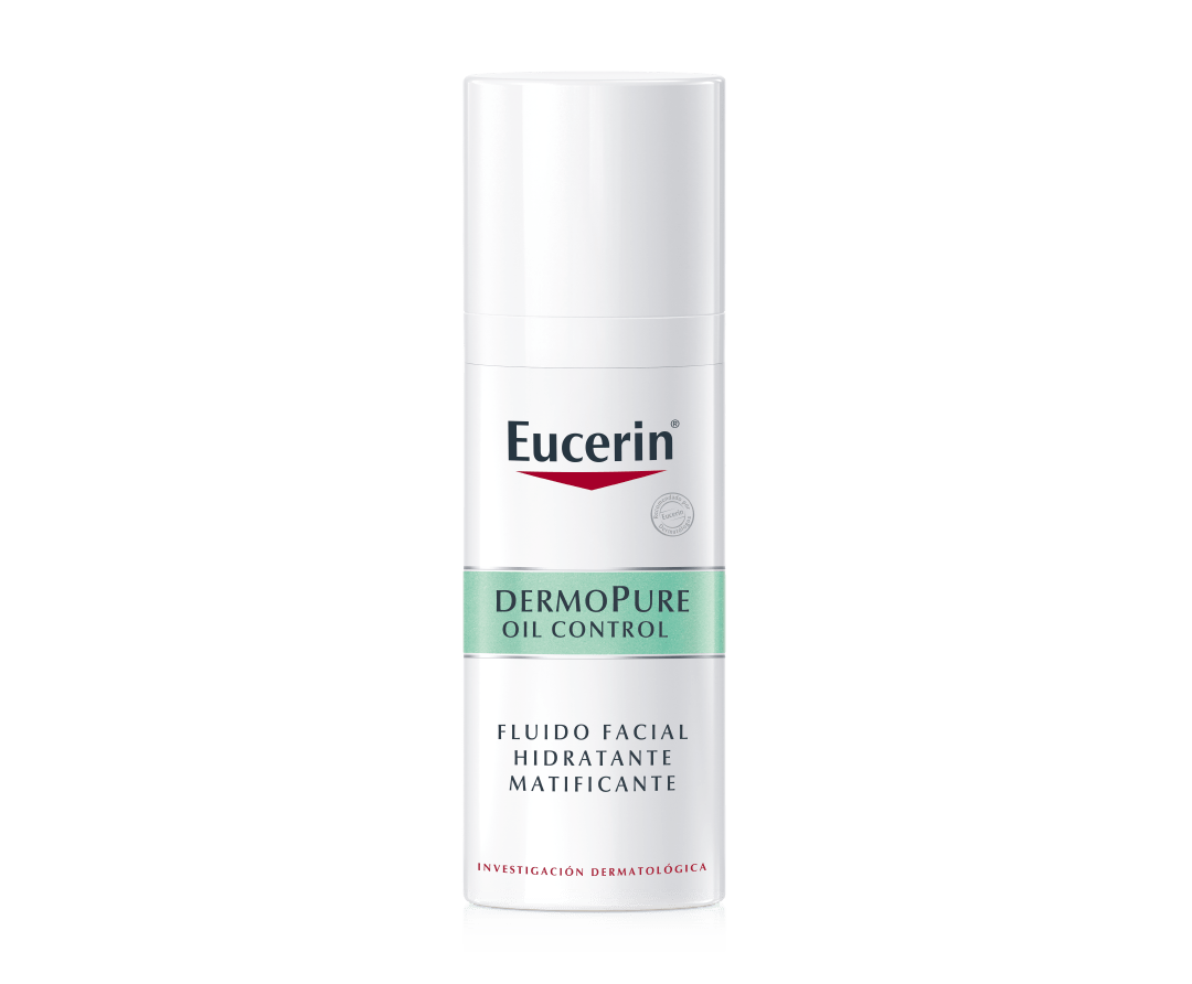 Eucerin DermoPURIFYER Fluido Facial Hidratante Matificante Eucerin DermoPURIFYER Fluido Facial Hidratante Matificante