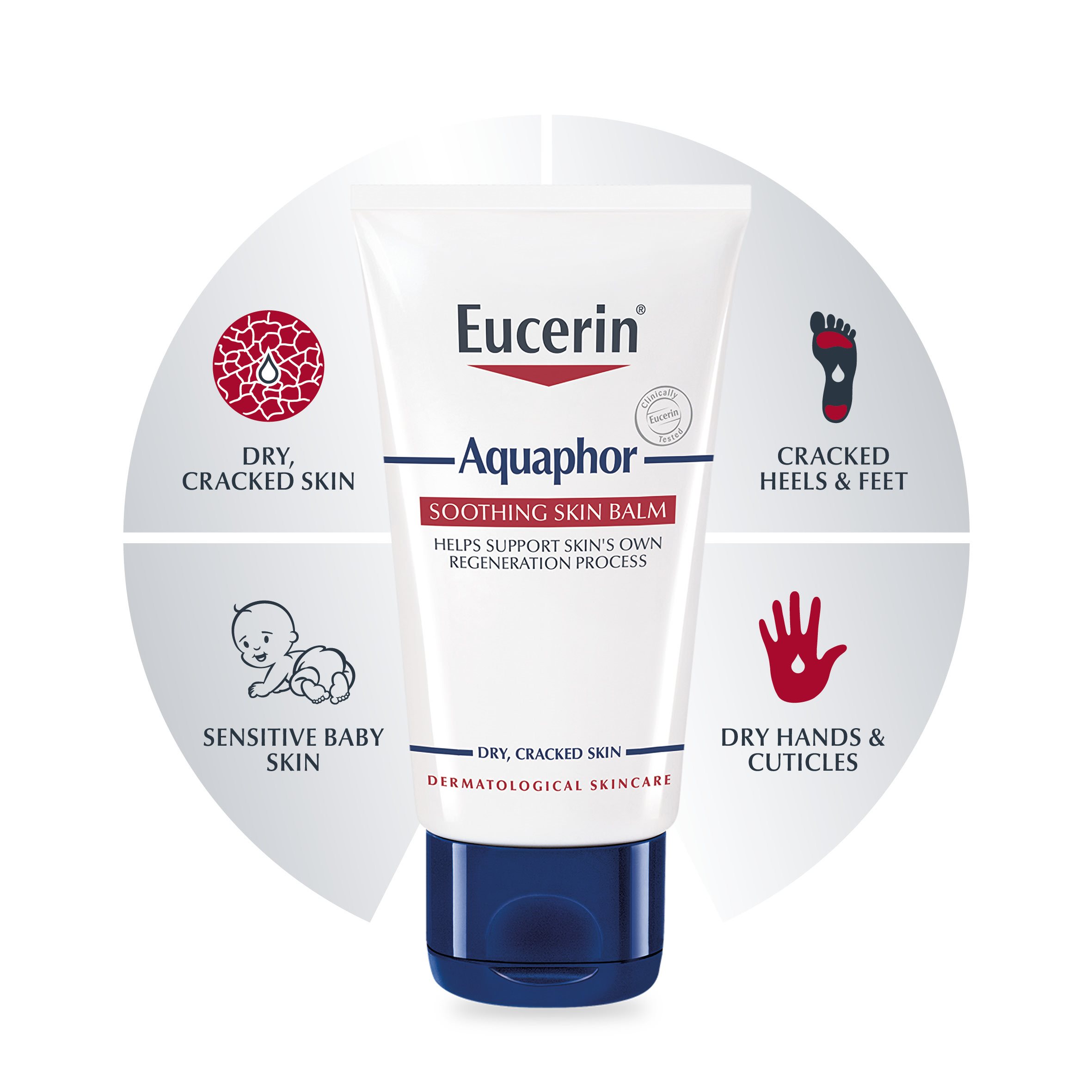 Aquaphor Soothing Skin Balm | Dry Skin | Eucerin