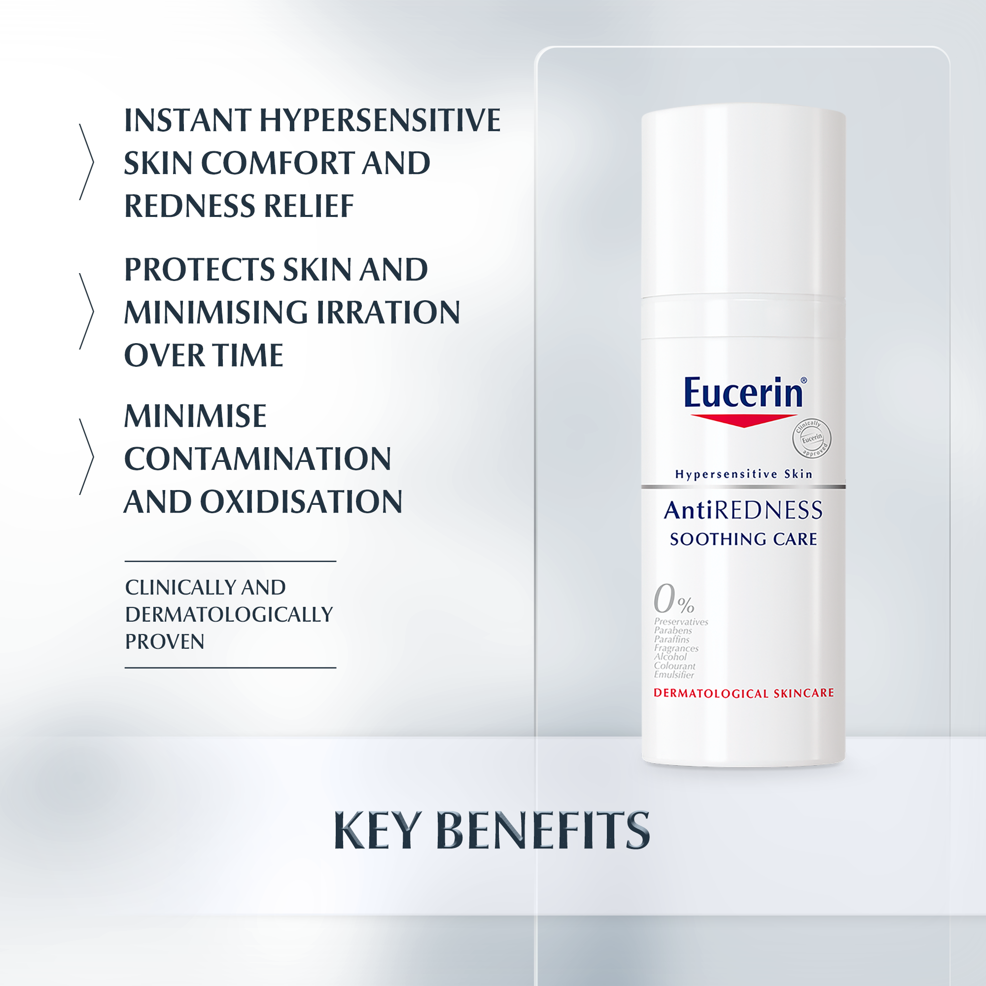 AntiRedness Soothing Cream for Hypersensitive Skin | Eucerin