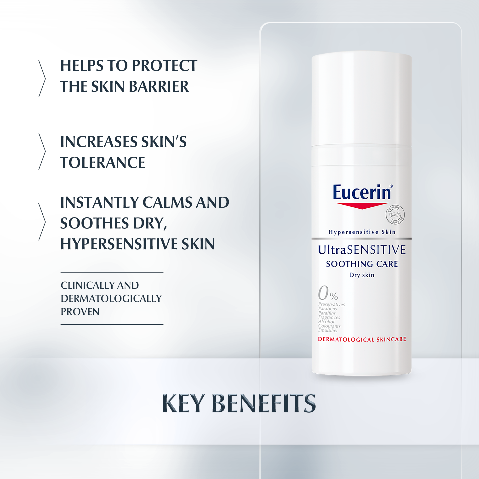UltraSensitive Cream for Dry Skin | Hypersensitive skin | Eucerin