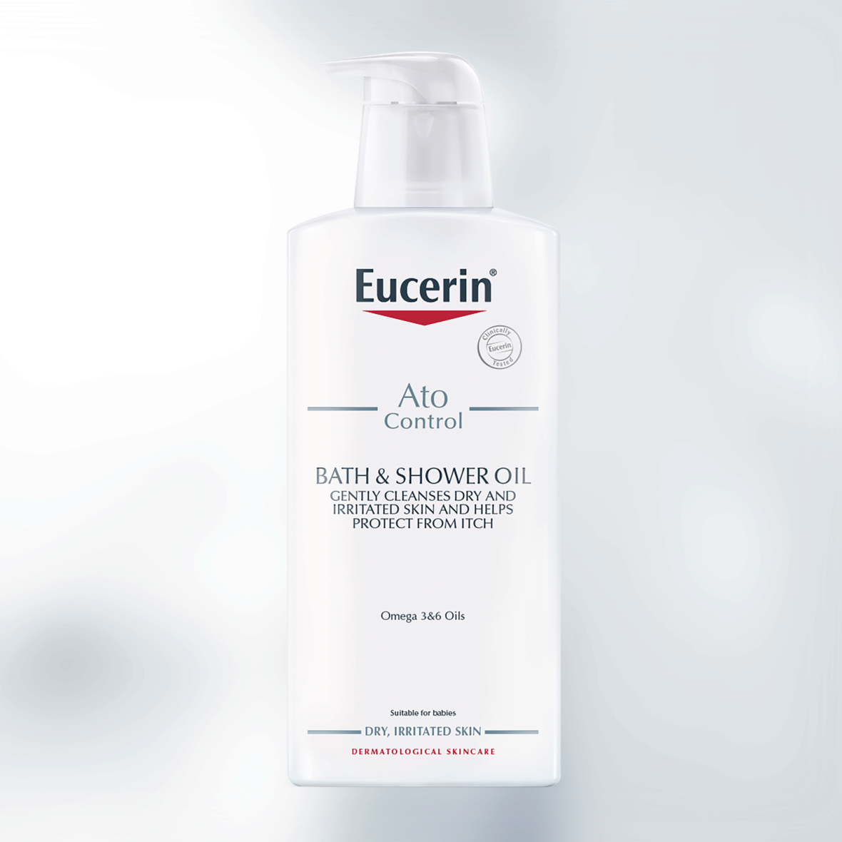 Eucerin AtoControl Bath & Shower Oil | body wash for atopic dermatitis ...