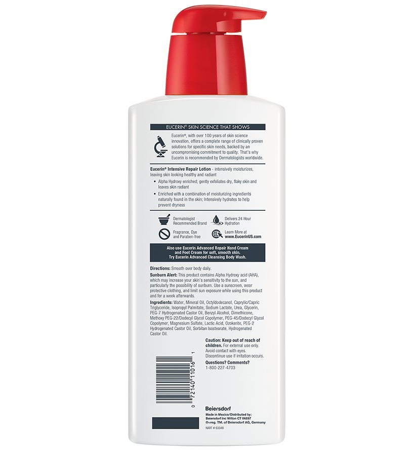 Eucerin® Intensive Repair Lotion For Very Dry, Flaky Skin